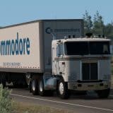Commodore Skin for Overfloaters Kenworth K100e Mod - ATS Mod | American ...