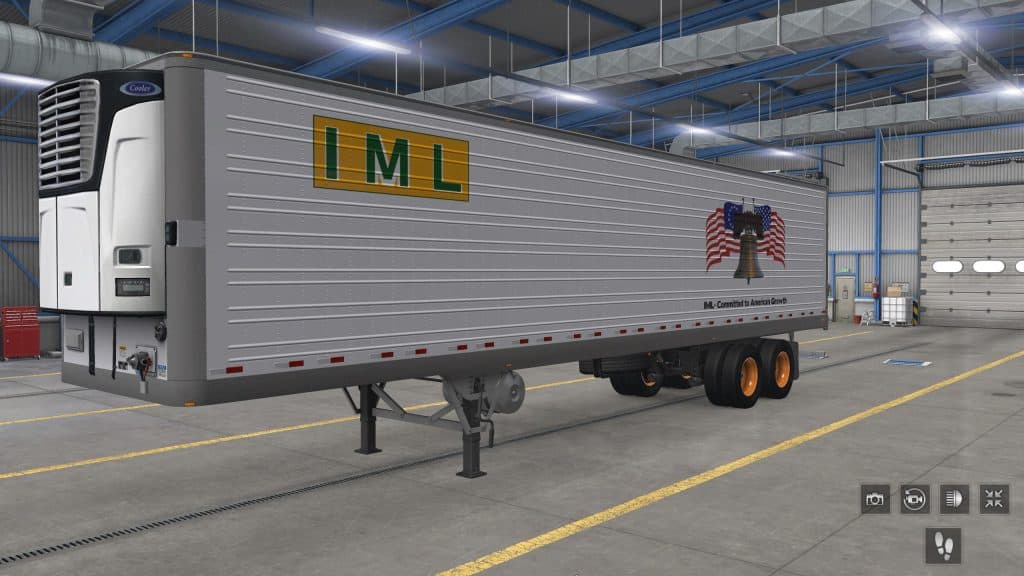 Interstate Motor Lines skin pack v1.0 Mod - ATS Mod | American Truck ...