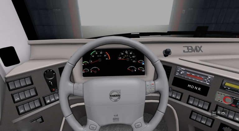Volvo 9800 Bus v2.5 Mod - ATS Mod | American Truck Simulator Mod