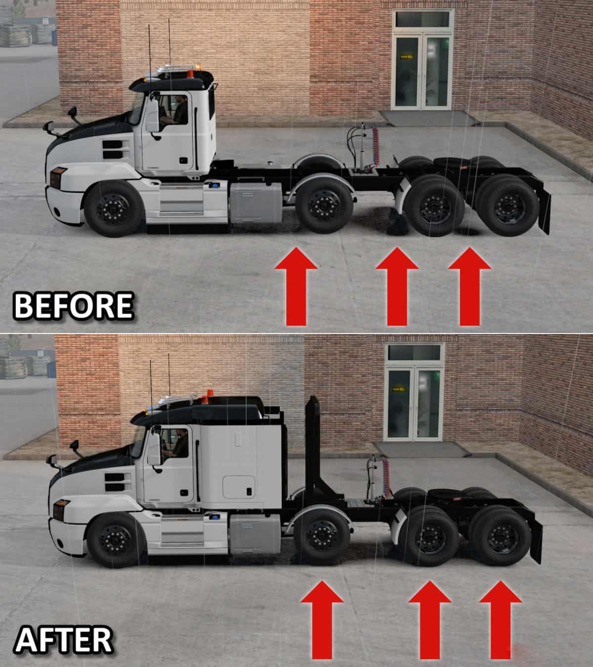 Edit For Mack Anthem 4×2 & 8×4 Chassis by Right Lane Gaming (V1.0) Mod ...