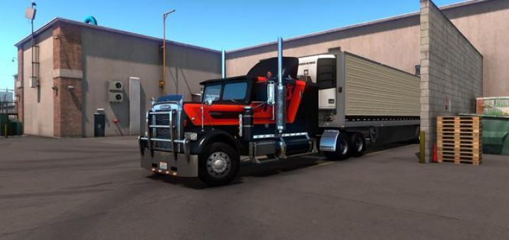 KENWORTH T408 SAR v2.0 Truck ATS Mod - ATS Mod | American Truck ...