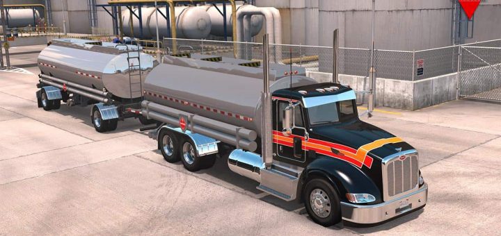 Peterbilt 379 Custom ATS Mod - ATS Mod | American Truck Simulator Mod