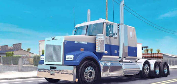 Kenworth W900B Long Fixed Truck v 1.1 - ATS Mod | American Truck Simulator Mod