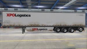 XPO Logistics Trailer Skin for SCS Box Trailer all types v1.38 Mod ...
