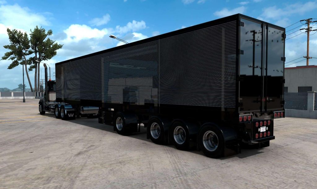 Custom 53ft ownable trailer 1.39 Mod - ATS Mod | American Truck ...