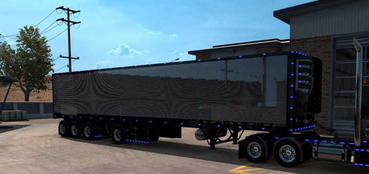 The CS53TR Box Trailer Mod - ATS Mod | American Truck Simulator Mod