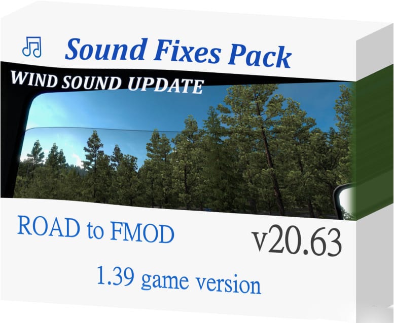 Sound Fixes Pack v 20.63 (1.39 open beta only) Mod - ATS Mod | American Truck Simulator Mod