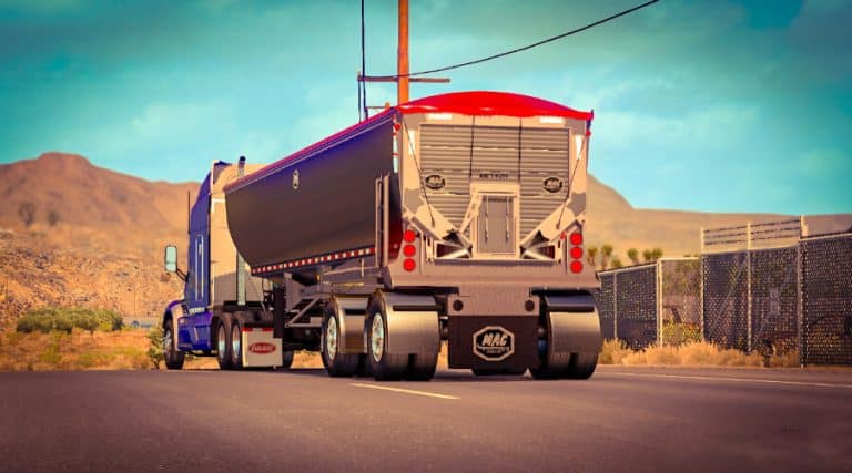 Dump truck Mac Simizer Renenate in ownership Mod - ATS Mod | American ...