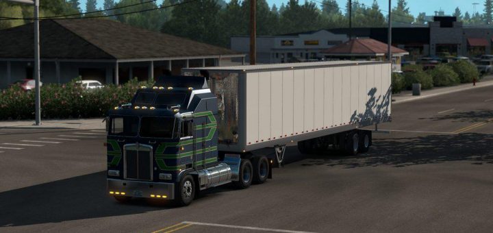 KENWORTH T608 1.45 Mod - ATS Mod | American Truck Simulator Mod