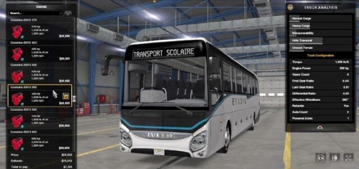 ATS Bus Mods | American Truck Simulator Bus mods download