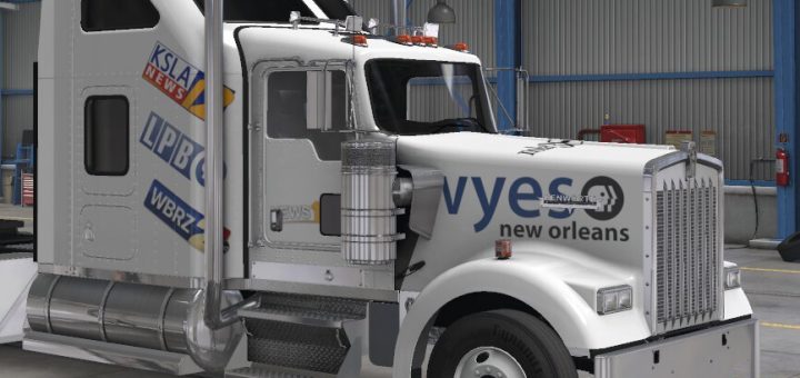 Flame on Truck Skin Pack mod - ATS Mod | American Truck Simulator Mod