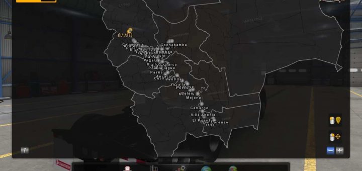 New States Map ATS - ATS Mod | American Truck Simulator Mod