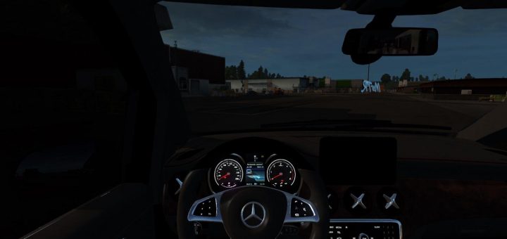 Real UPS Van for ATS - ATS Mod | American Truck Simulator Mod