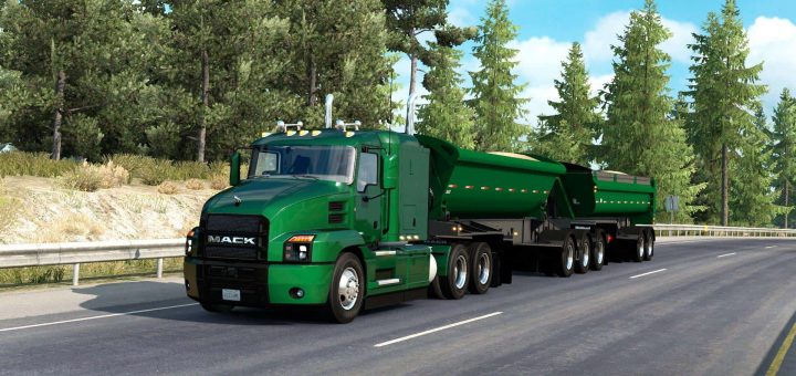 Ownable Benson End Dump 1.41 Mod - ATS Mod | American Truck Simulator Mod