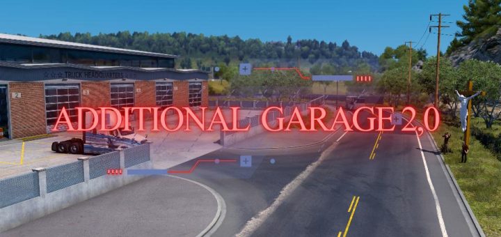 Swift Transport Garage Mod ATS - ATS Mod | American Truck Simulator Mod