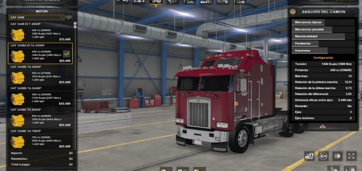 CAT - ATS Mods | American Truck Simulator CAT Mods