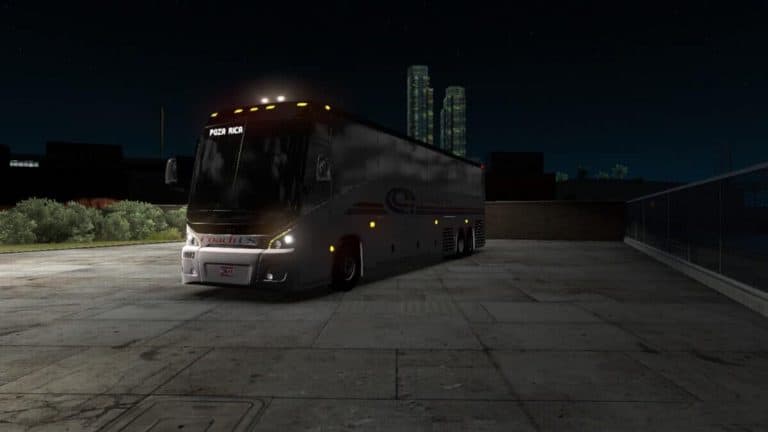 Coach USA MCI J4500 (DBMX) Mod - ATS Mod | American Truck Simulator Mod