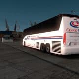 Coach USA MCI J4500 (DBMX) Mod - ATS Mod | American Truck Simulator Mod