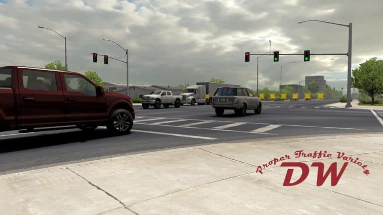 Proper Traffic Variety 1.39 Mod - ATS Mod | American Truck Simulator Mod