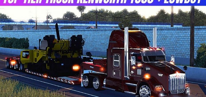 KENWORTH W900L BIG BOB 3.8 (ATS 1.45) Mod - ATS Mod | American Truck Simulator Mod