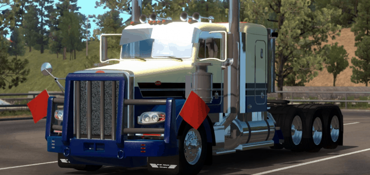 KENWORTH T408 SAR v2.0 Truck ATS Mod - ATS Mod | American Truck ...