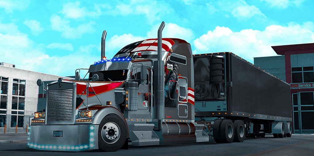 The King of L.A. Workshop Mod SCS Kenworth v1.5 edited v1.39 Mod - ATS ...