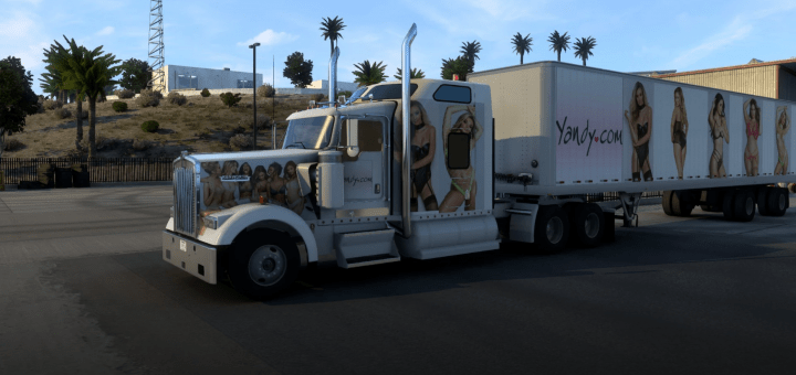 Dirty Skin for Pet 579 Truck Mod - ATS Mod | American Truck Simulator Mod