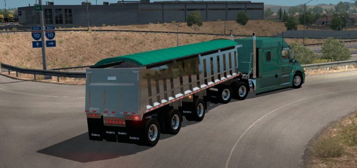 East Genesis Frameless Dump for 1.5 ATS Trailer Mod - ATS Mod ...
