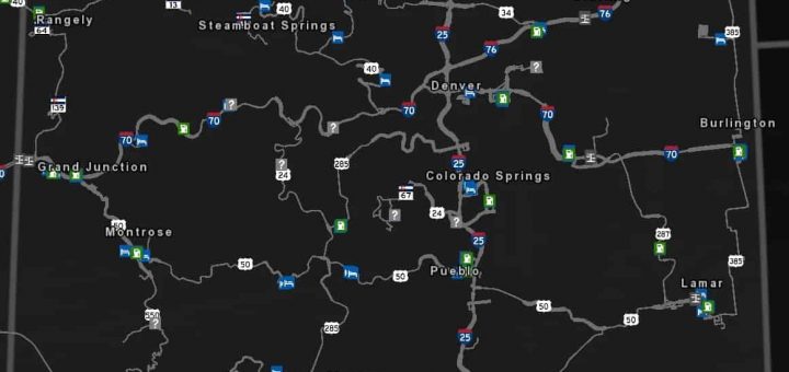 New States Map ATS - ATS Mod | American Truck Simulator Mod