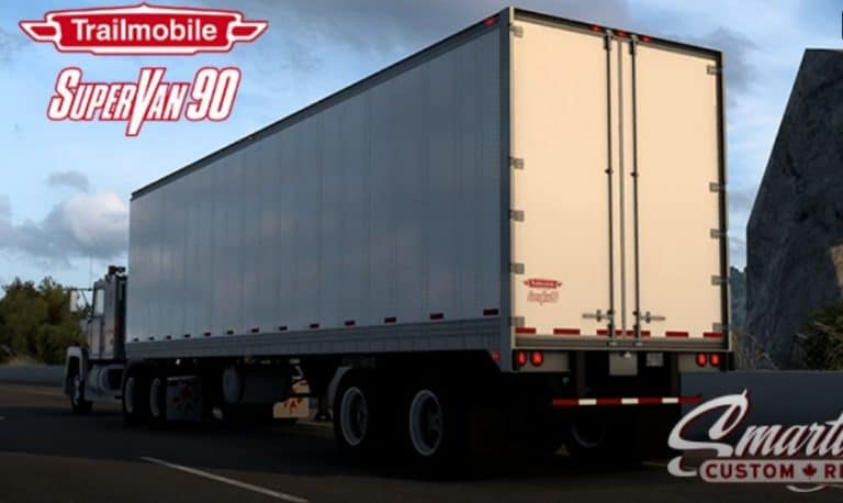 Trailmobile SuperVan 90 v1.1 1.40 Mod - ATS Mod | American Truck ...