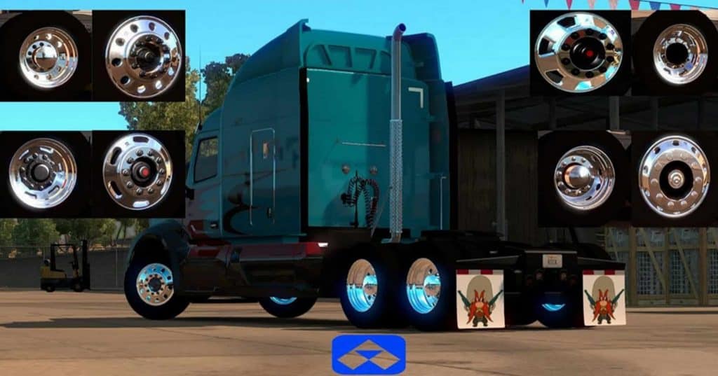 Alcoa rim pack V1 (standalone) Mod Mod - ATS Mod | American Truck ...
