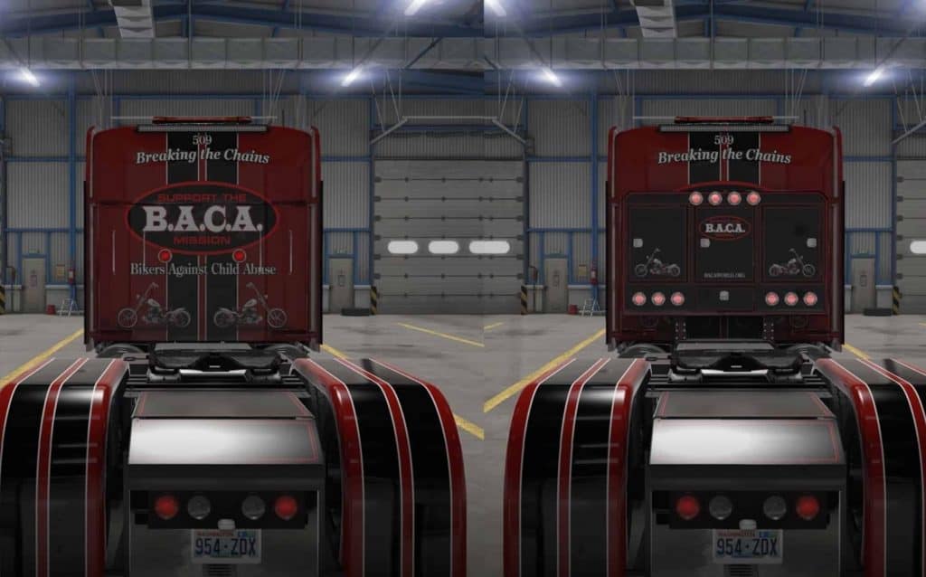 BACA Paint for Ruda's KW900 v1.0 Mod - ATS Mod | American Truck ...