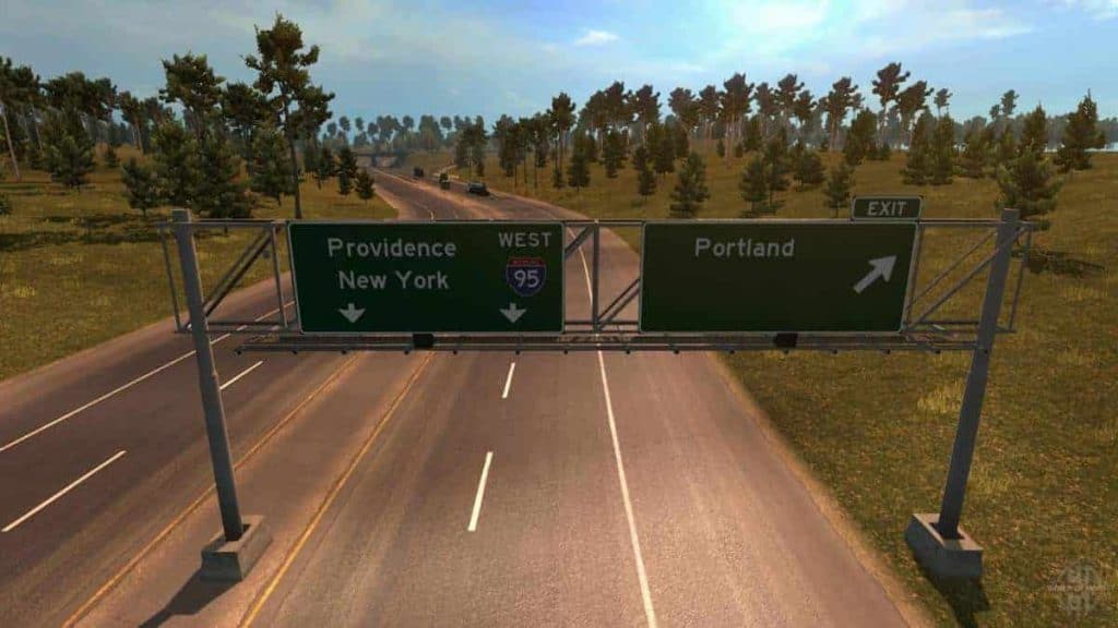 Coast to Coast Map – v2.8.1 Mod ATS Mod - ATS Mod | American Truck ...