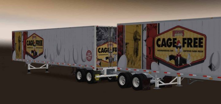 ATS Trailer Skins Mods | American Truck Simulator Trailer Skins mods