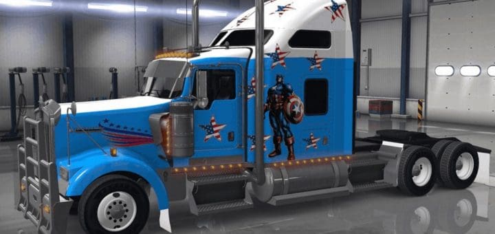ATS Truck Skins Mods | American Truck Simulator Truck Skins mods