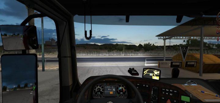 T680 BOX TRUCK V1.0 MOD FOR ATS - ATS Mod | American Truck Simulator Mod