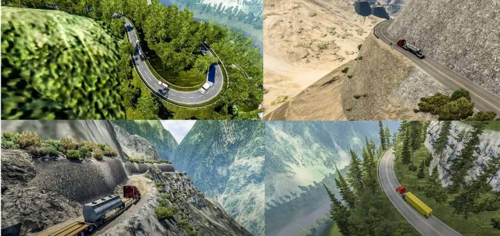 ATS Maps Mods | American Truck Simulator Maps mods download