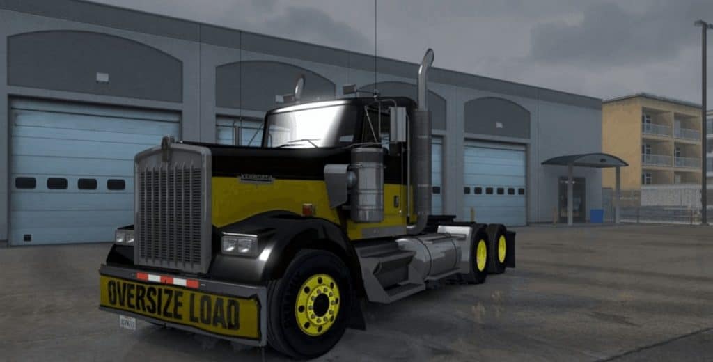 Oversize Load Bumper ATS Mod - ATS Mod | American Truck Simulator Mod