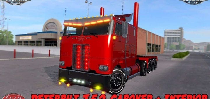PETERBILT 386 (SMRS EDIT) FOR 1.44 AND UP Mod - ATS Mod | American Truck Simulator Mod