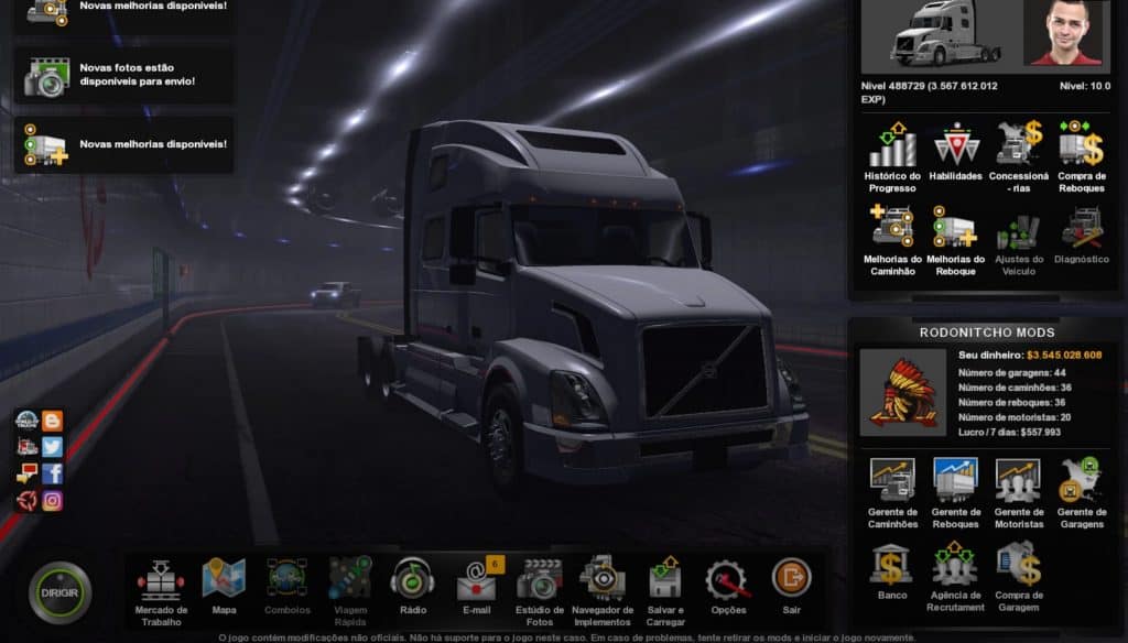PROFILE ATS 1.41.1.3S BY RODONITCHO MODS 1.41 Mod - ATS Mod | American ...