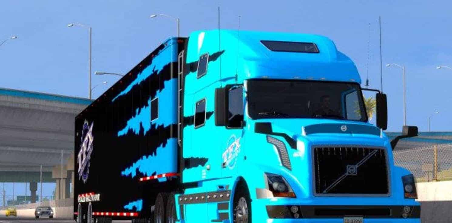 TFX Specialized Transport Skin for Volvo 780 mod Mod - ATS Mod ...