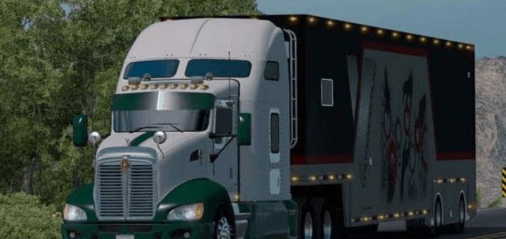 Kenworth T909 v6.2 1.53 Mod - ATS Mod | American Truck Simulator Mod