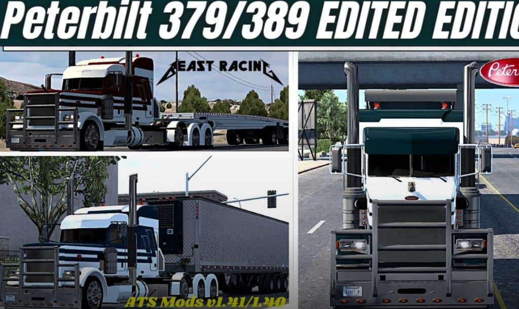 Custom Peterbilt 379/389 THUNDERSTORM Edited 1.41 Mod - ATS Mod ...