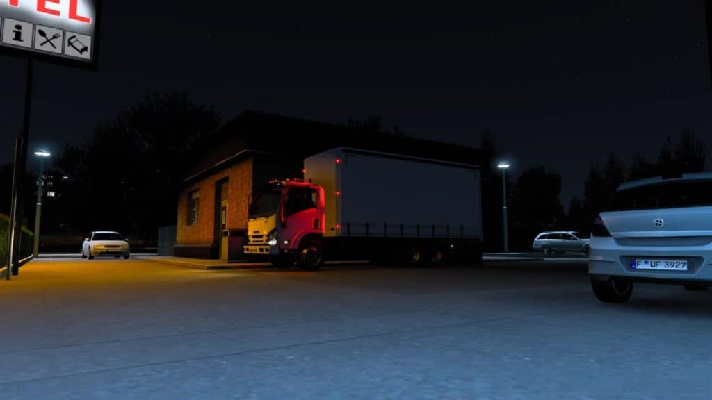 ISUZU NPR 2018 Truck V2 | Fix Mod - ATS Mod | American Truck Simulator Mod