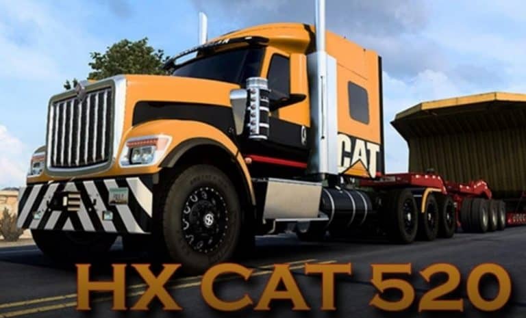 International HX520 Cat skin v1.0 Mod - ATS Mod | American Truck ...