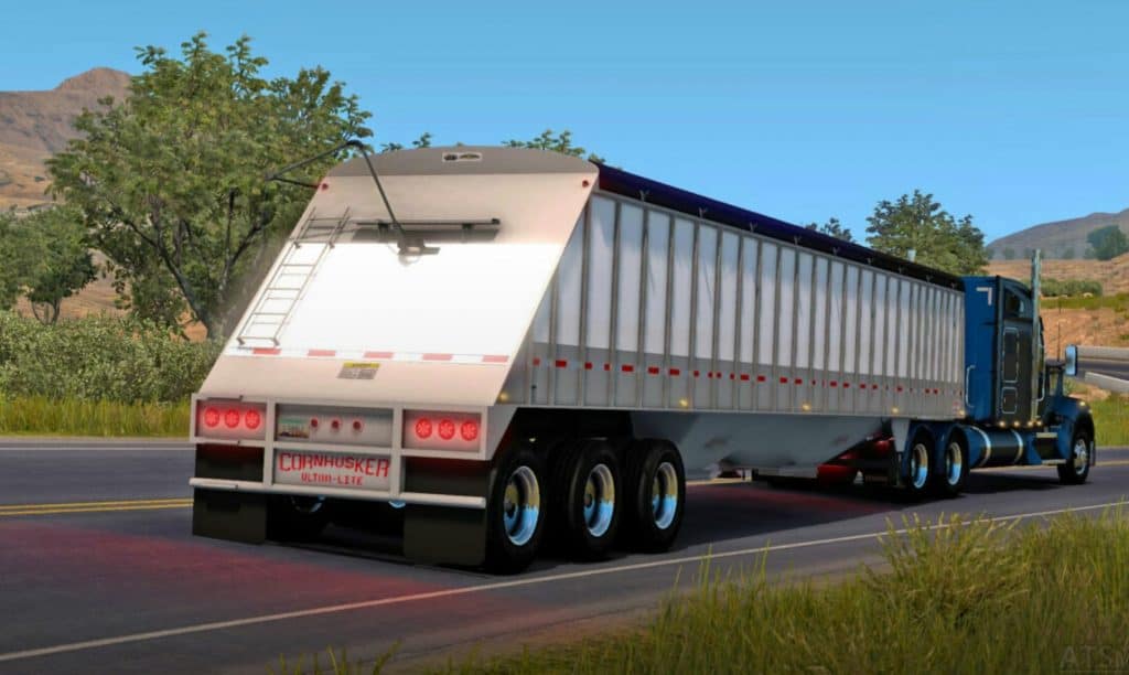 Cornhusker Ultra-Lite Hopper Trailer v1.2 1.41.x Mod - ATS Mod ...