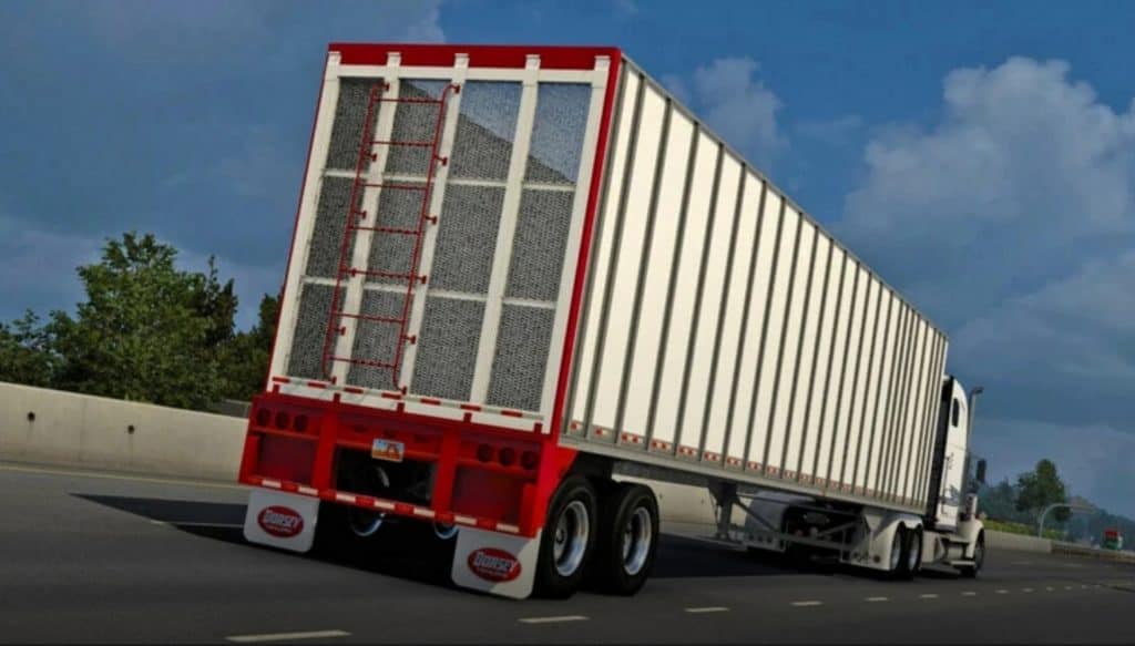 Dorsey Chipvan Trailer v1.1 1.41.x Mod - ATS Mod | American Truck ...