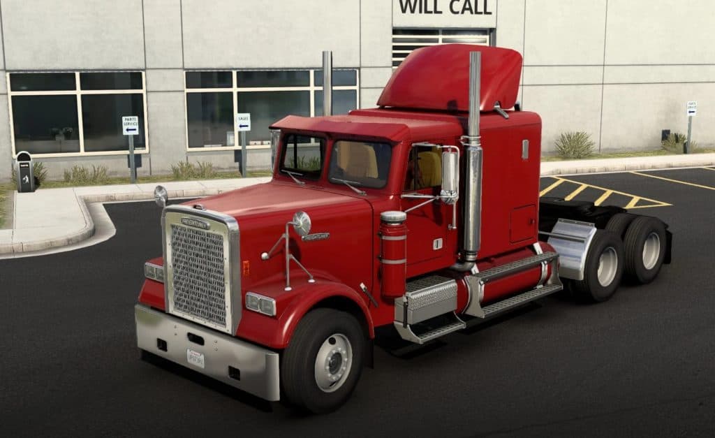 Freightliner FLC Custom Edit Truck 1.41 Mod - ATS Mod | American Truck ...