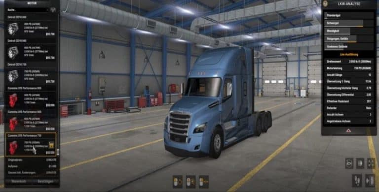 Engine with 750 HP and 3500 Nm torque - For all trucks available v1.0 ...