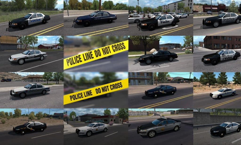 Municipal Police Traffic Pack 1.42 Mod - ATS Mod | American Truck ...